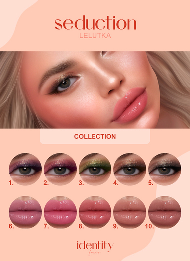 Second Life Marketplace - identity faces - lelutka seduction collection